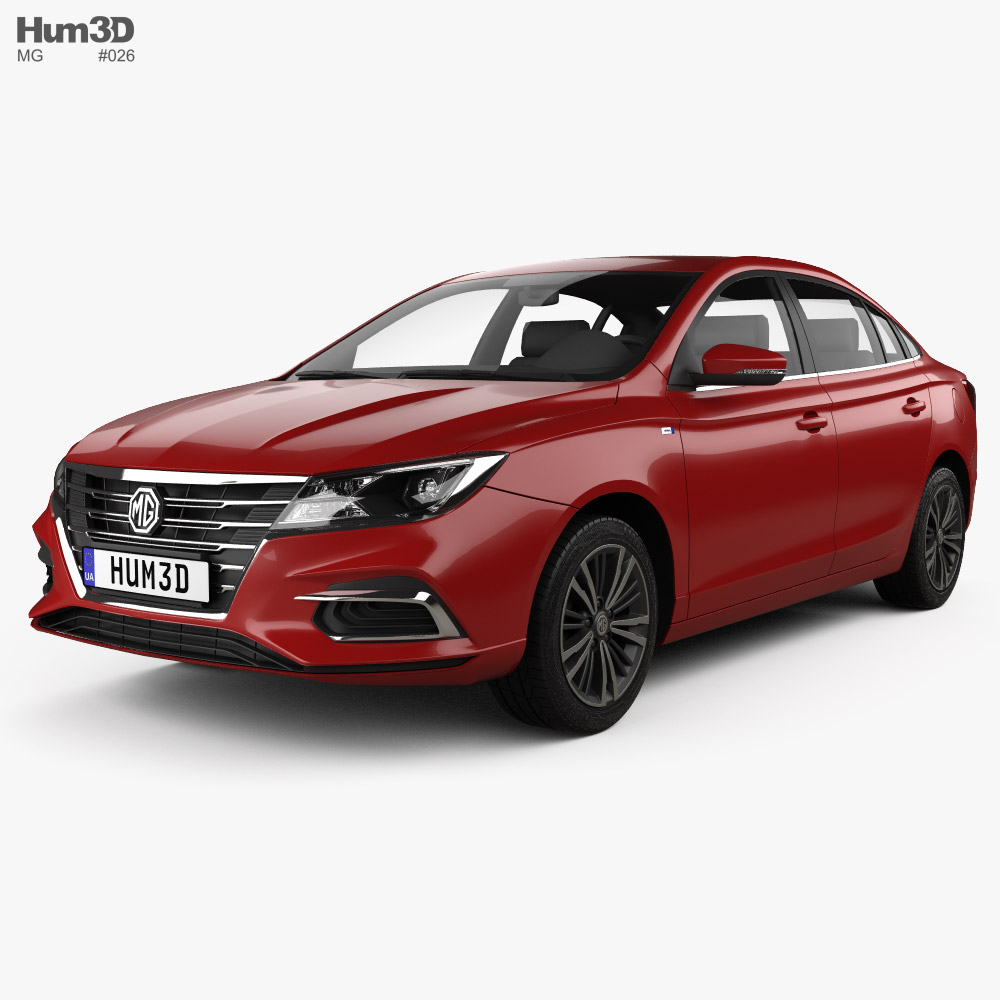 MG 5 2022 3D model - Download Sedan on 3DModels.org