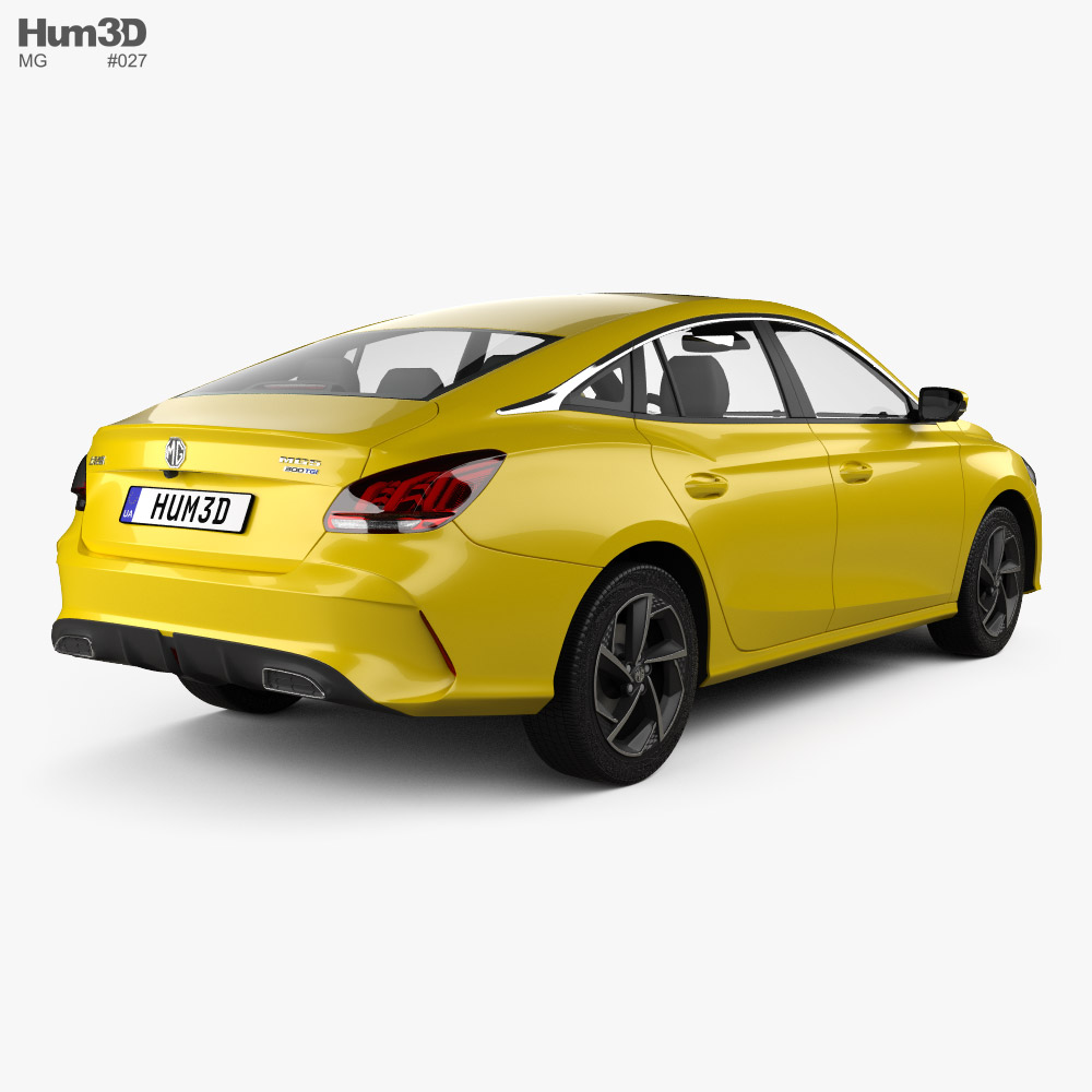 MG 5 2022 3D model - Download Sedan on 3DModels.org