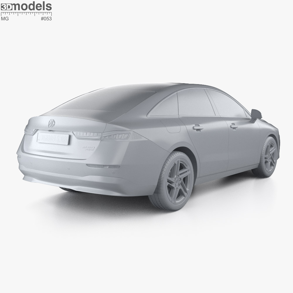 MG 8 PHEVセダン 2025 3Dモデル - ダウンロード Sedan on 3DModels.org