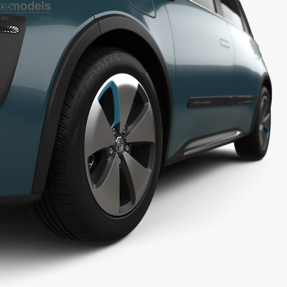 MG Windsor 2024 3D model - Download Crossover SUV on 3DModels.org