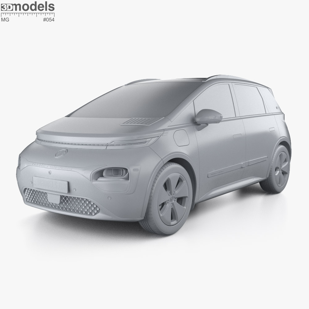 MG Windsor 2024 3D model - Download Crossover SUV on 3DModels.org