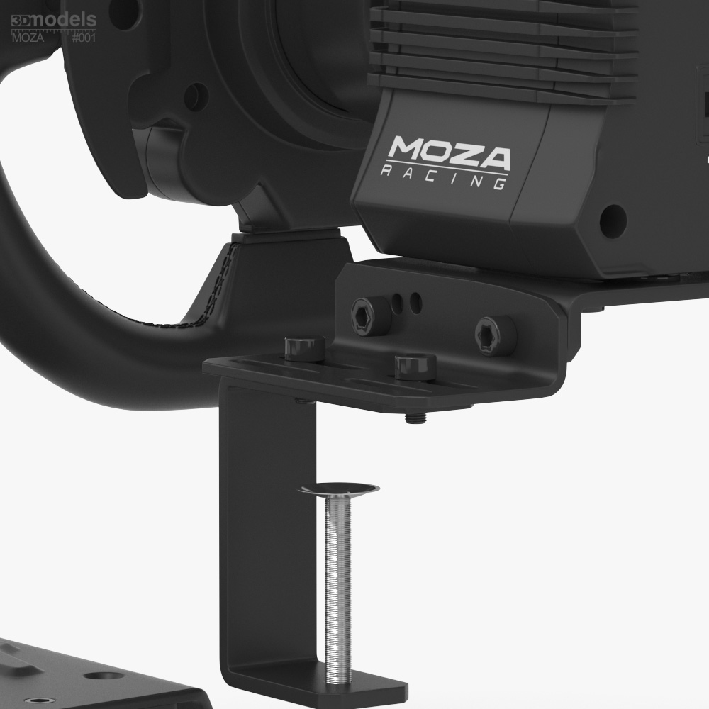 Гоночный Руль MOZA R5 3D модель - Скачать Компьютерные аксессуары на ...