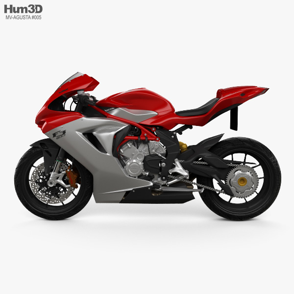 MV Agusta F3 800 2014 3D model - Download Motorcycle on 3DModels.org