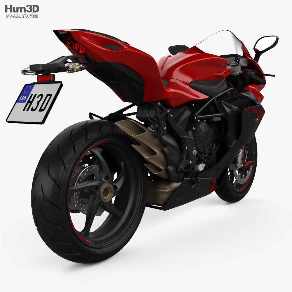 MV Agusta F3 RR 2025 3D model - Download Motorcycle on 3DModels.org