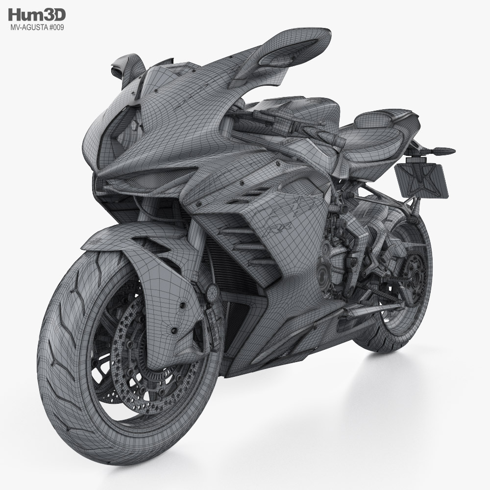 MV Agusta F3 RR 2025 3D model - Download Motorcycle on 3DModels.org