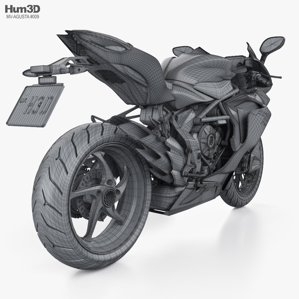 MV Agusta F3 RR 2025 3D model - Download Motorcycle on 3DModels.org