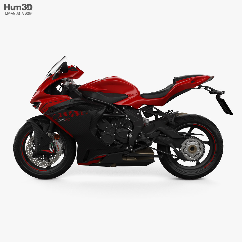 MV Agusta F3 RR 2025 3D model - Download Motorcycle on 3DModels.org