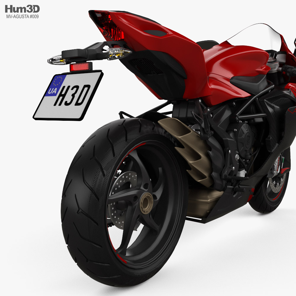 MV Agusta F3 RR 2025 3D model - Download Motorcycle on 3DModels.org
