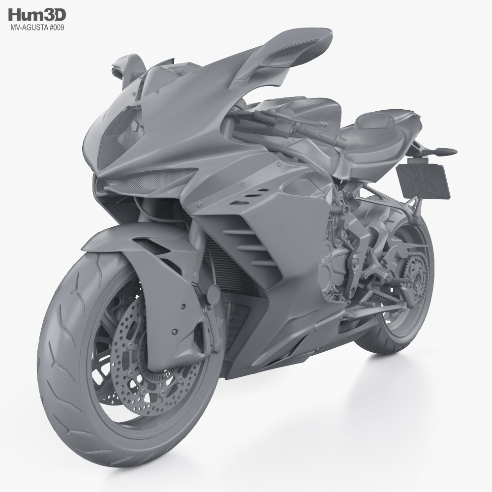 MV Agusta F3 RR 2025 3D model - Download Motorcycle on 3DModels.org