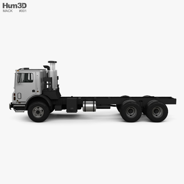 Mack Terrapro Camião Chassis 2014 Modelo 3D - Baixar Camião no 3DModels.org