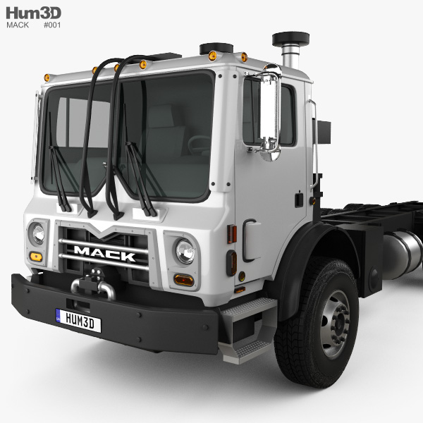 Mack Terrapro Camião Chassis 2014 Modelo 3D - Baixar Camião no 3DModels.org