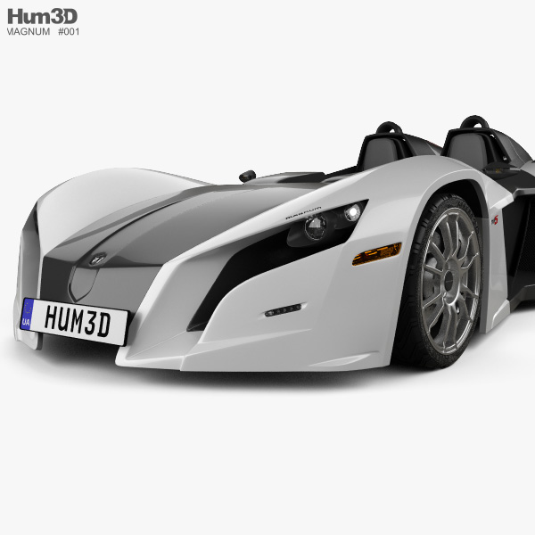 Magnum MK5 2017 3D model - Download Sports car on 3DModels.org