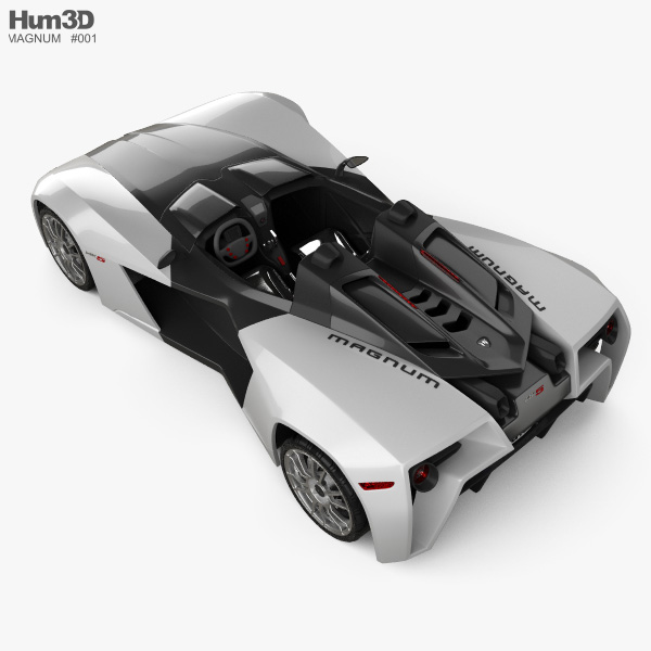 Magnum MK5 2017 3D model - Download Sports car on 3DModels.org