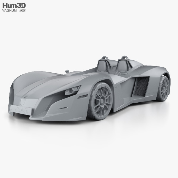 Magnum MK5 2017 3D model - Download Sports car on 3DModels.org