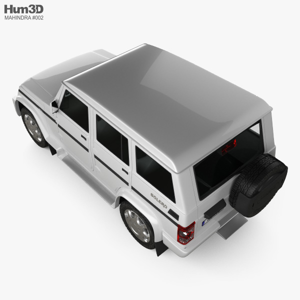 Mahindra Bolero 2014 3D model - Download Crossover SUV on 3DModels.org
