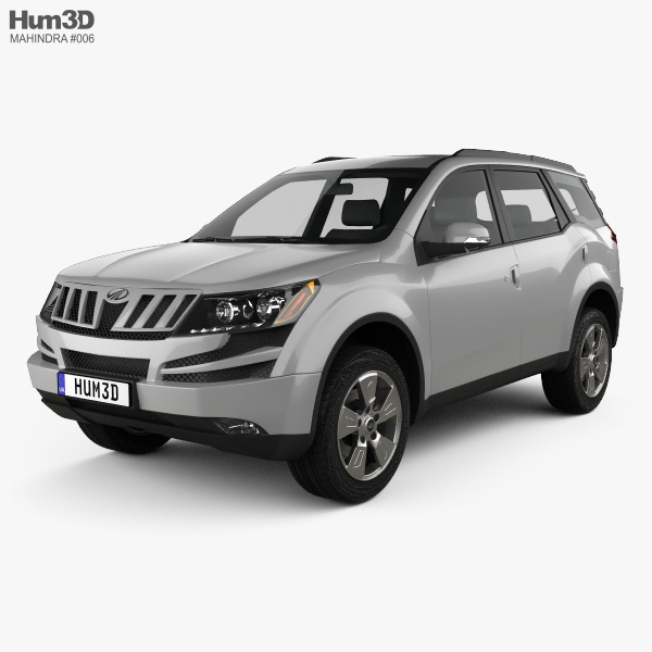 Mahindra XUV500 3D 모델 다운로드 - 3DModels.org