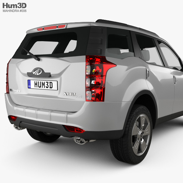 Mahindra XUV500 2014 3D model - Download Crossover SUV on 3DModels.org