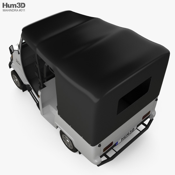 Mahindra Gio Compact Cab 2015 3D model - Download Van on 3DModels.org