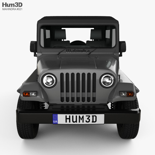 Mahindra Thar 2021 3D model - Download Crossover SUV on 3DModels.org