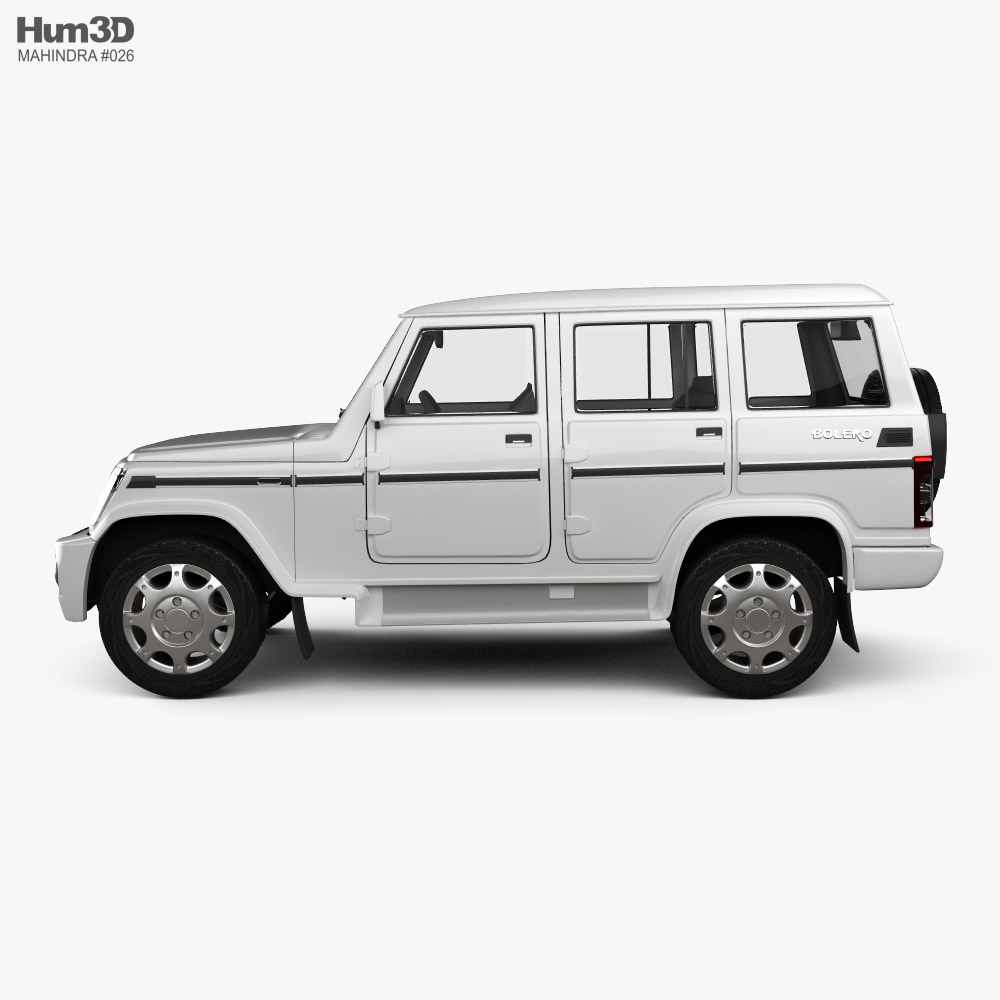 Mahindra Bolero 2023 Modelo 3D - Descargar Crossover SUV activado ...
