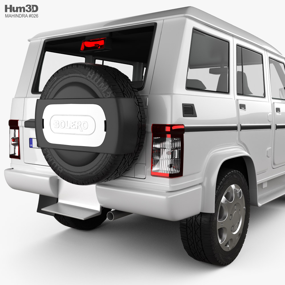 Mahindra Bolero 2023 Modelo 3D - Descargar Crossover SUV activado ...