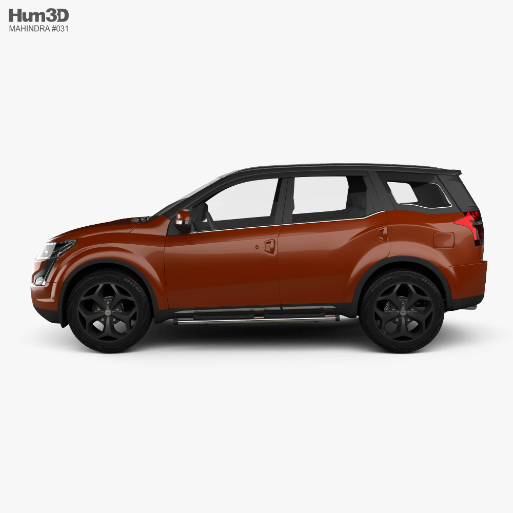 Mahindra XUV500 2022 3D model - Download Crossover SUV on 3DModels.org