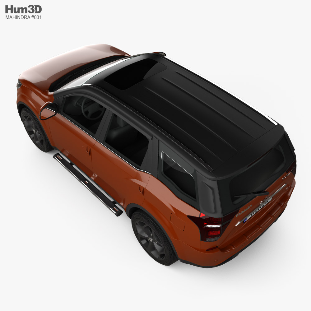 Mahindra XUV500 2022 3D model - Download Crossover SUV on 3DModels.org