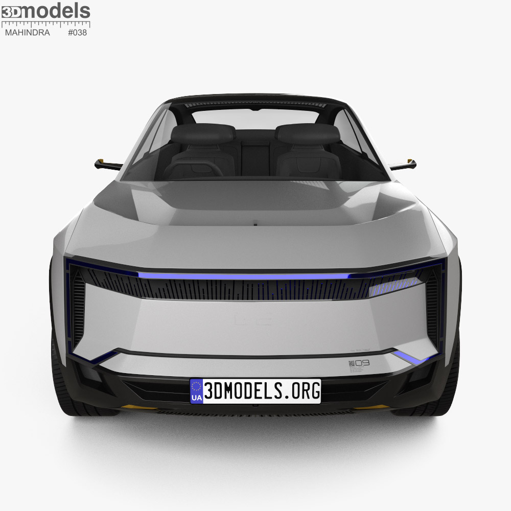 Mahindra BE 09 2025 3D model - Download Crossover SUV on 3DModels.org