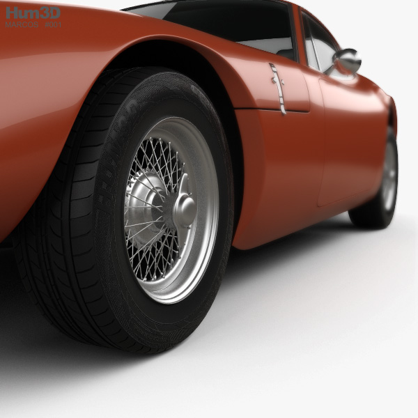 Marcos 1600 GT 1972 3D model - Download Sports car on 3DModels.org