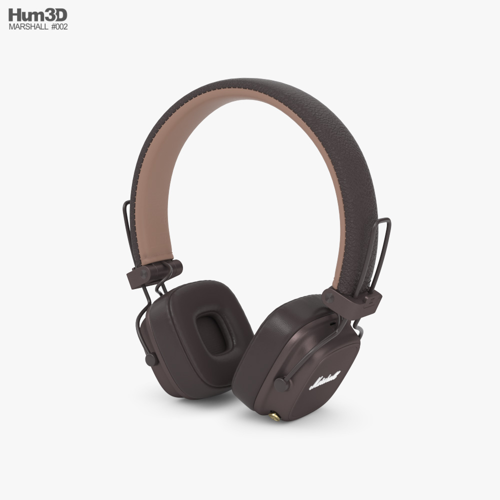 Auriculares Marshall Major 4 Modelo 3D - Descargar Dispositivos de ...