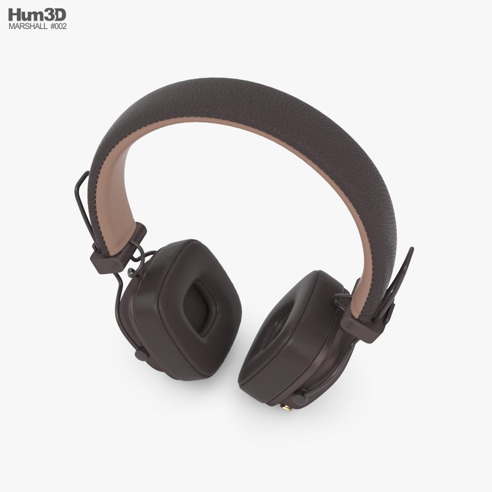 Auriculares Marshall Major 4 Modelo 3D - Descargar Dispositivos de ...