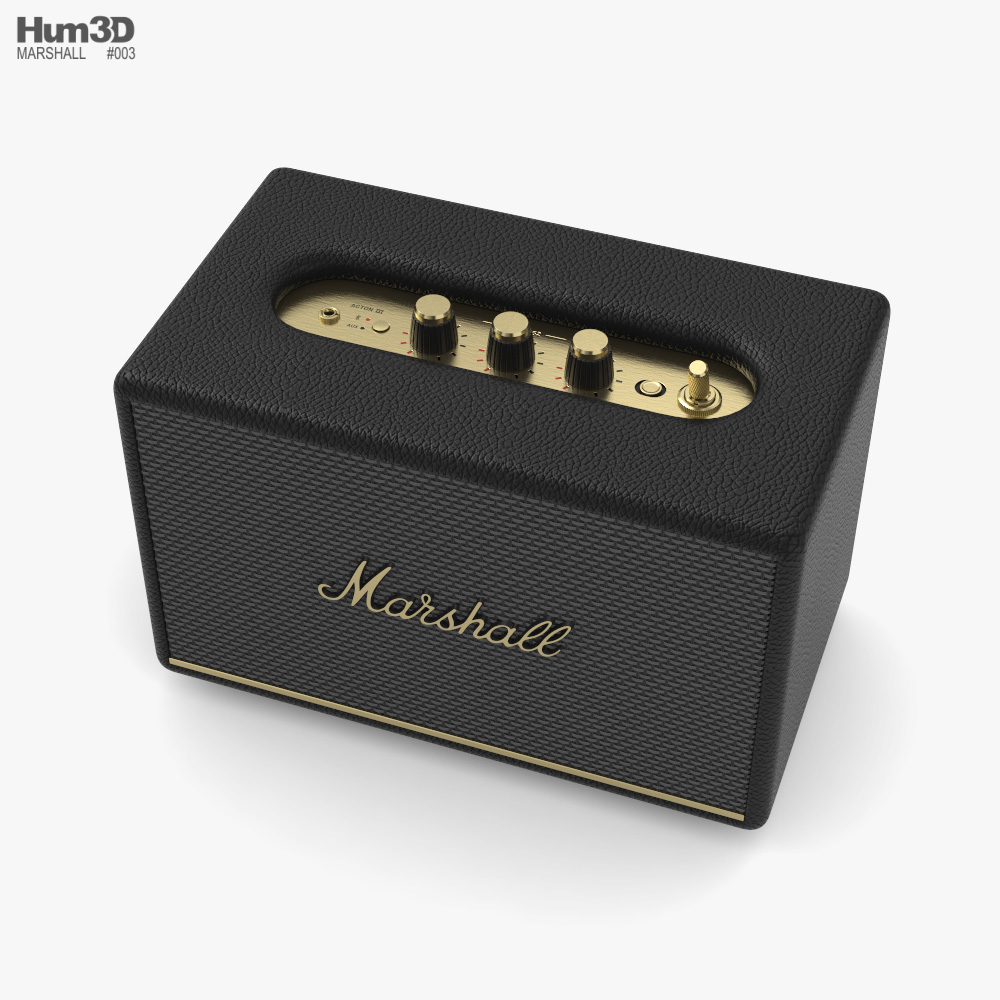 Altavoz Bluetooth Marshall Acton III Modelo 3D - Descargar Dispositivos ...