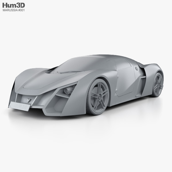 Marussia B2 2014 3D model - Download Sports car on 3DModels.org