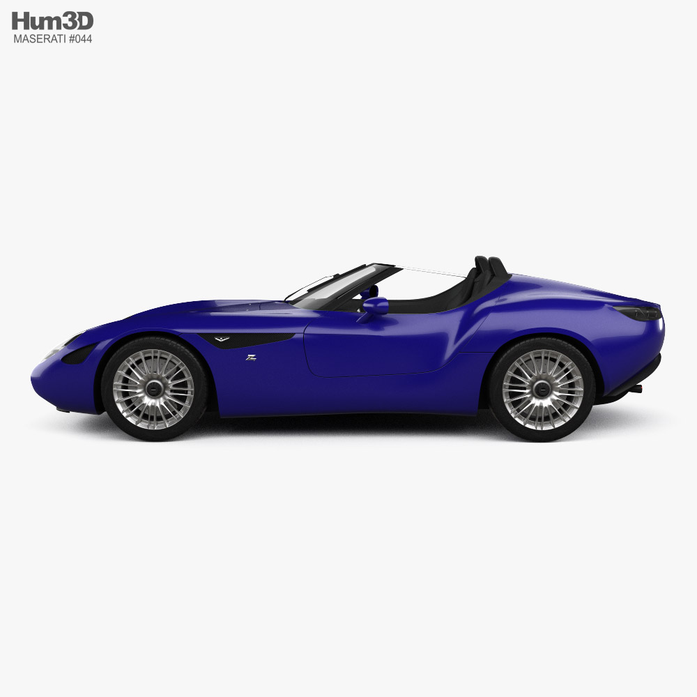 Maserati Zagato Mostro Barchetta 2025 Modelo 3D - Baixar Sports car no ...