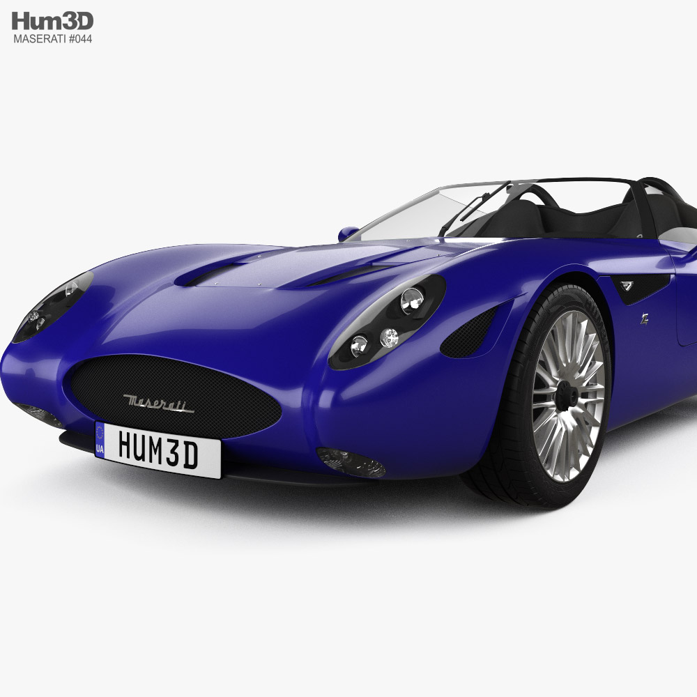 Maserati Zagato Mostro Barchetta 2025 Modelo 3D - Baixar Sports car no ...