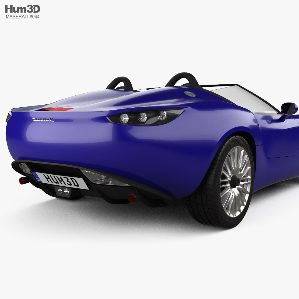 Maserati Zagato Mostro Barchetta 2025 Modelo 3D - Baixar Sports car no ...
