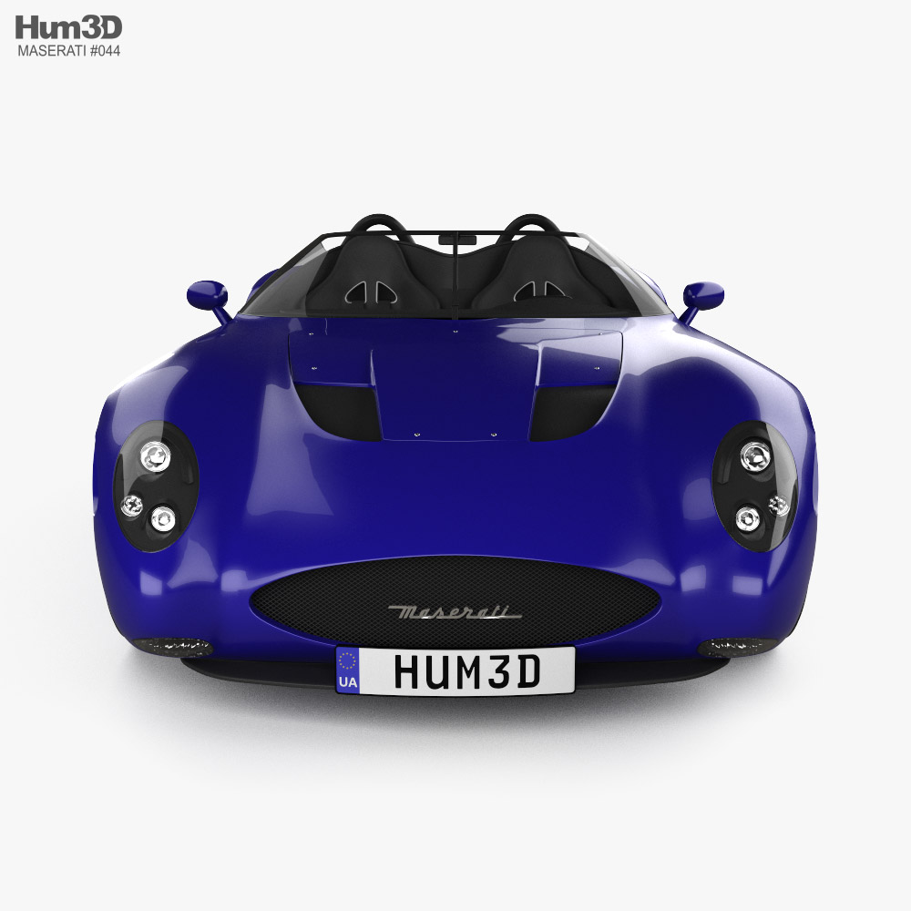 Maserati Zagato Mostro Barchetta 2025 Modelo 3D - Baixar Sports car no ...