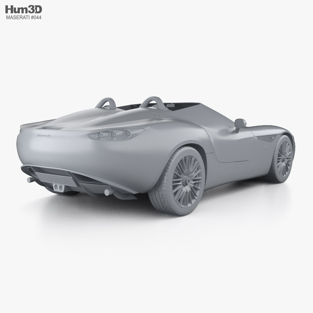 Maserati Zagato Mostro Barchetta 2025 Modelo 3D - Baixar Sports car no ...