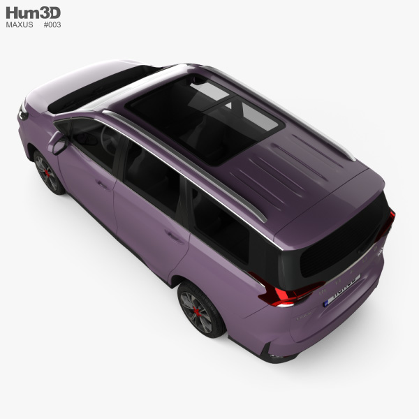 Maxus G50 2022 3D model - Download Van on 3DModels.org