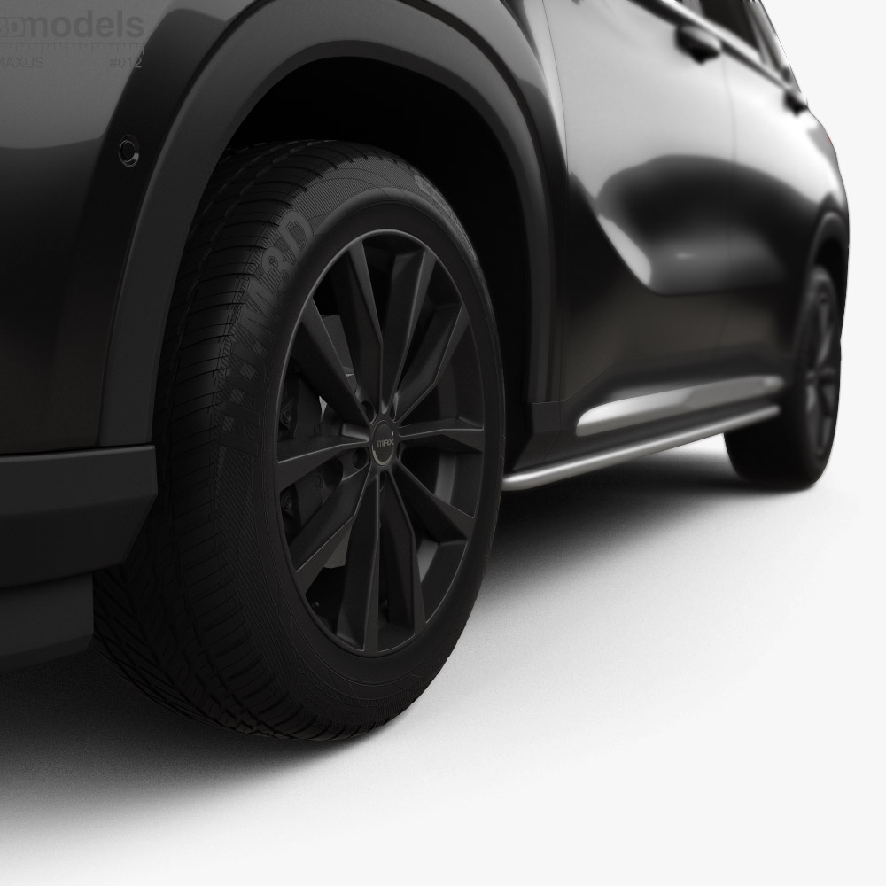 Maxus EUNIQ 6 2025 3D model - Download Crossover SUV on 3DModels.org