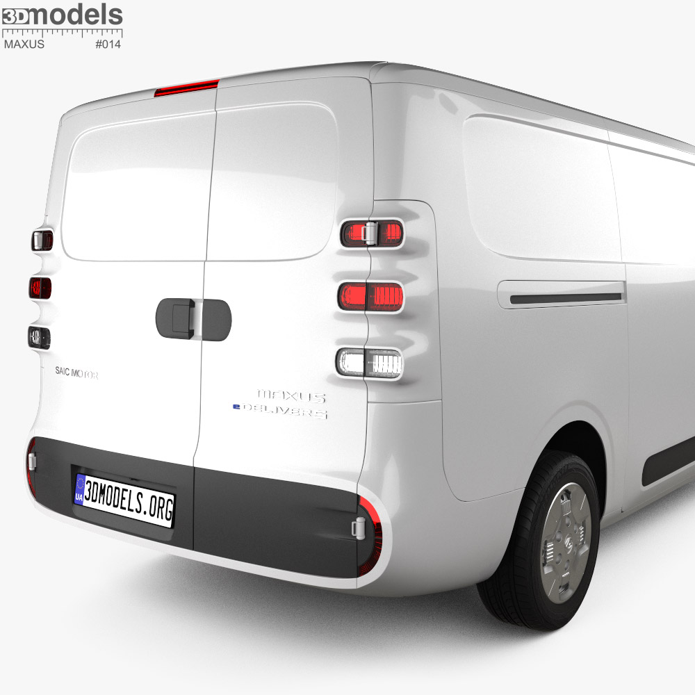 Maxus eDeliver 5 Carrinha 2025 Modelo 3D - Baixar Van no 3DModels.org