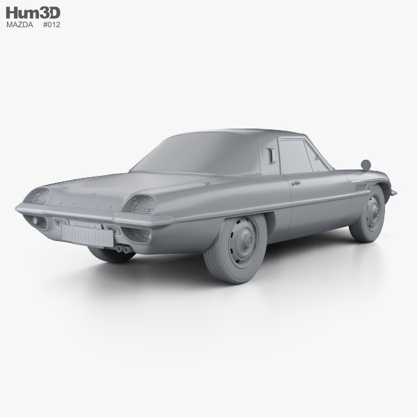 Mazda Cosmo 1968 3D model - Download Sports car on 3DModels.org