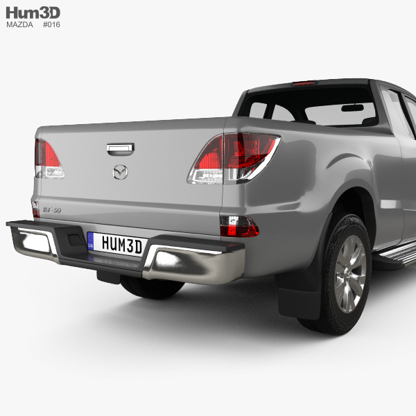 Mazda BT-50 Crew Cab 2014 Modelo 3D - Descargar Pickup activado ...