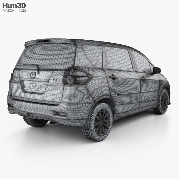 Mazda VX-1 2015 3D model - Download Van on 3DModels.org
