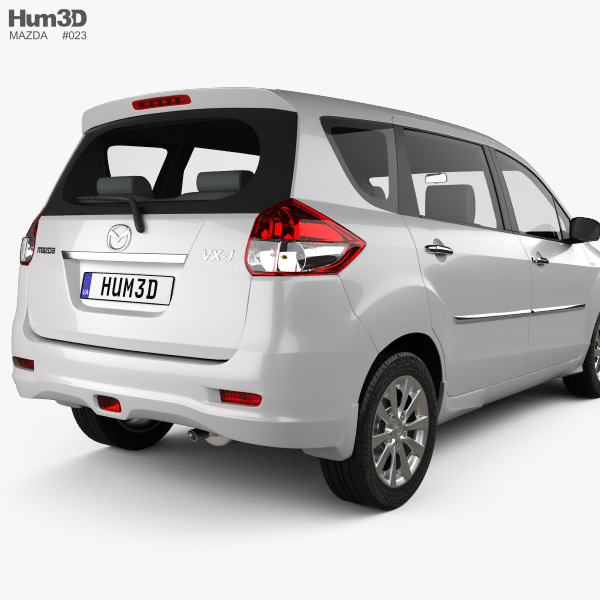 Mazda VX-1 2015 3D model - Download Van on 3DModels.org