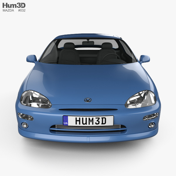 Mazda MX-3 1998 3D model - Download Hatchback on 3DModels.org