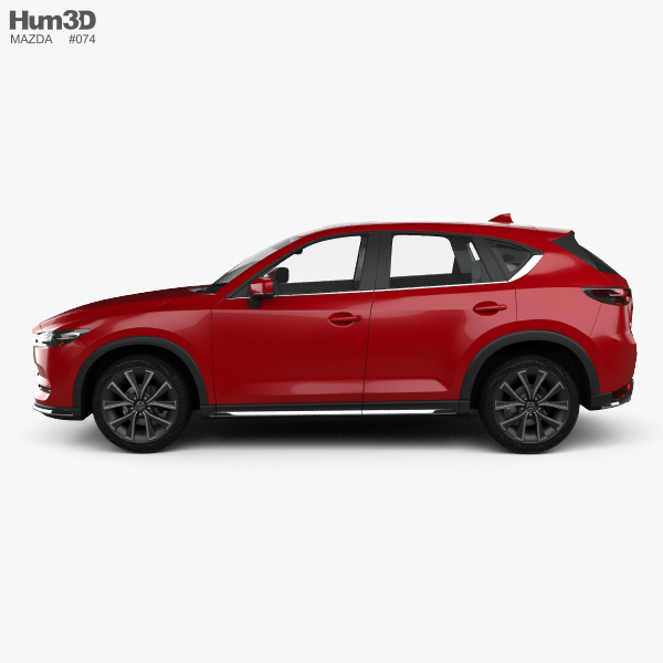 Mazda CX-5 (KF) with HQ interior 2018 3D model - Download Crossover SUV ...