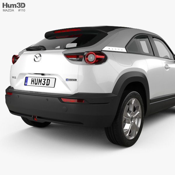 Mazda MX-30 2023 3D model - Download Sports car on 3DModels.org