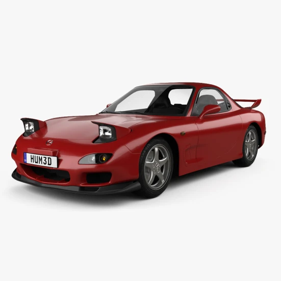 Mazda RX-7 Modelos 3D Descargar - 3DModels.org