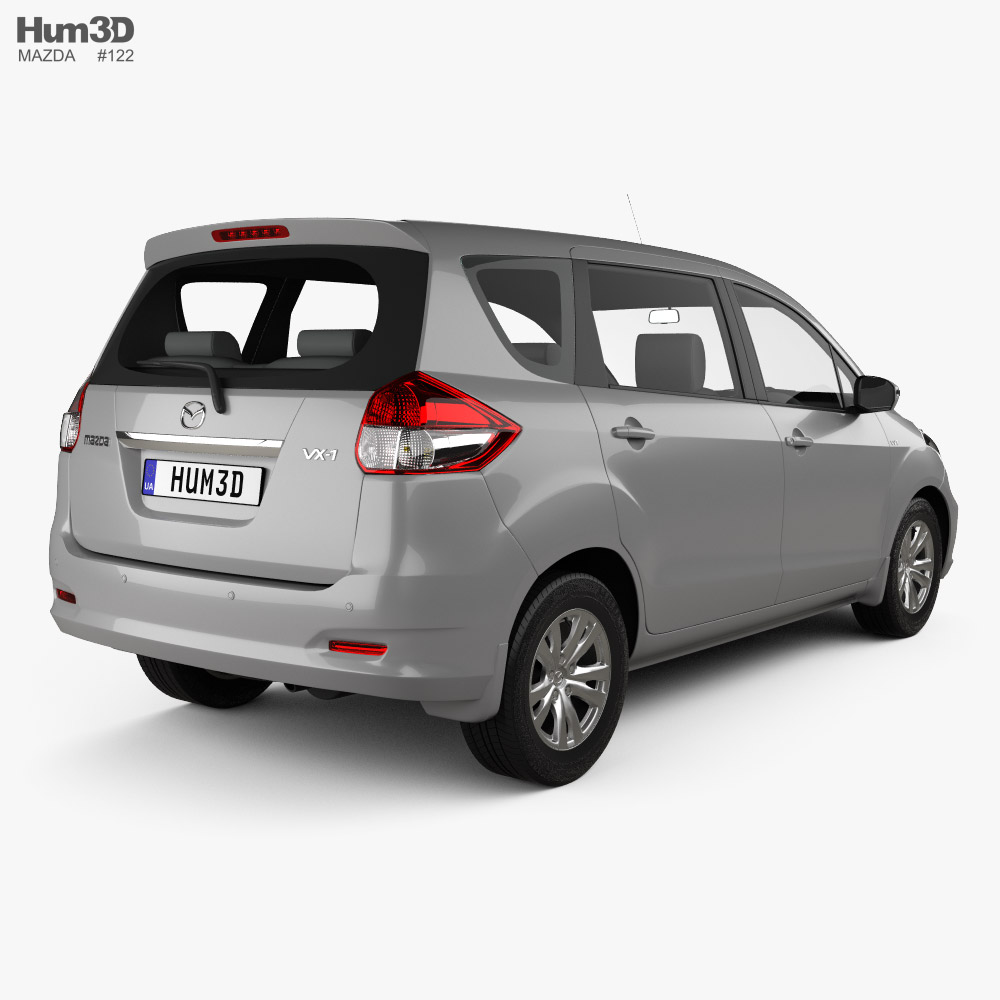 Mazda VX-1 2020 3D model - Download Van on 3DModels.org